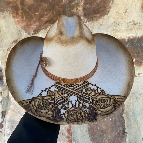 cody james | Accessories | Sold Read Description Below Custom Hand Burned Hat | Poshmark